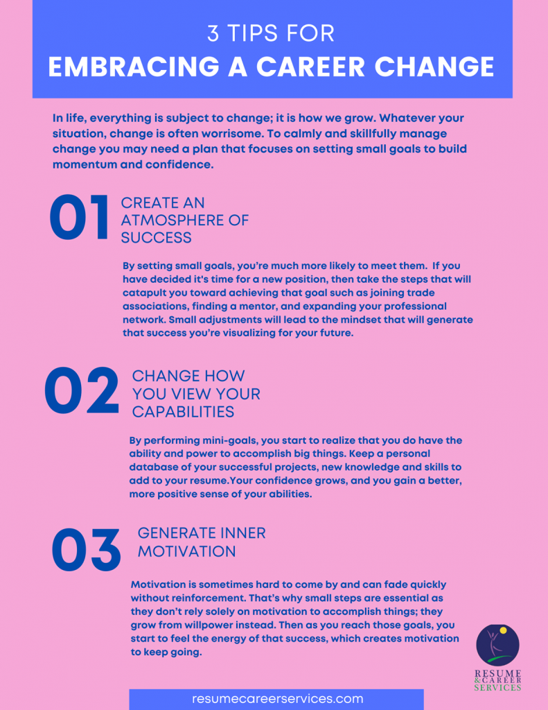 Embrace Change for the Sake of Your Career | Resume & Career Services ...